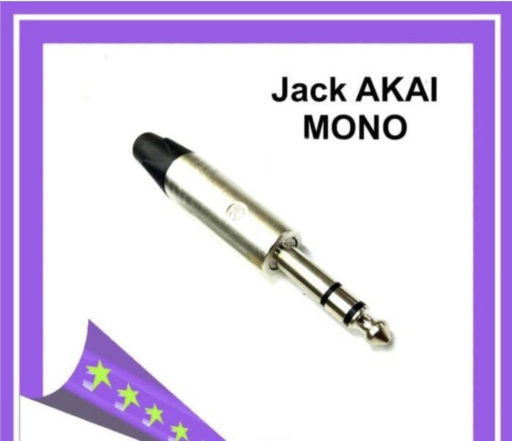 Jack Akai Mono Microphone Silver Besi ( bayar ditempat ) akai | Lazada ...
