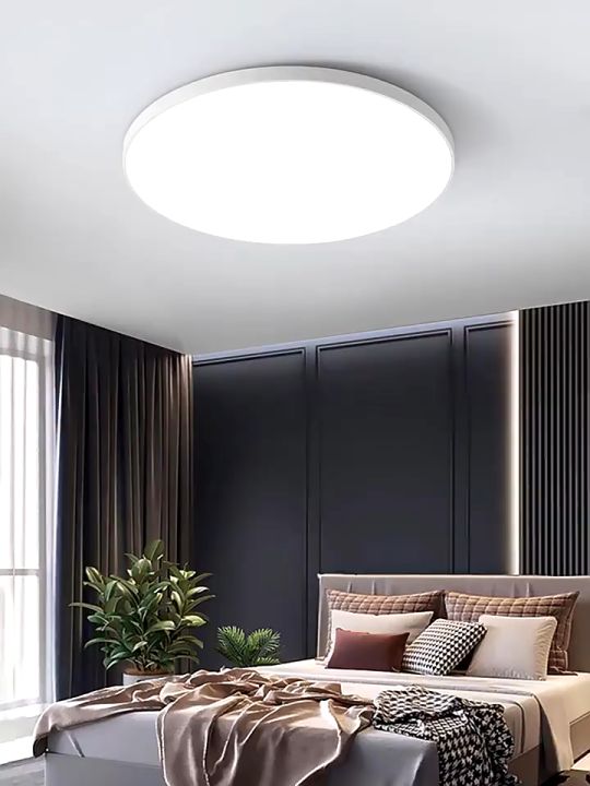 LED ceiling light Triicolor modern simple light indoor panel light ...