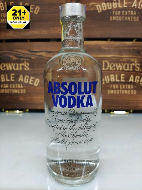Absolut Vodka (promotion) (big) Original Ready Stock | Lazada