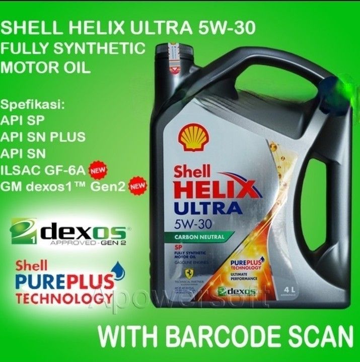 Shell Helix Ultra 5W-30 4Liter | Lazada Indonesia