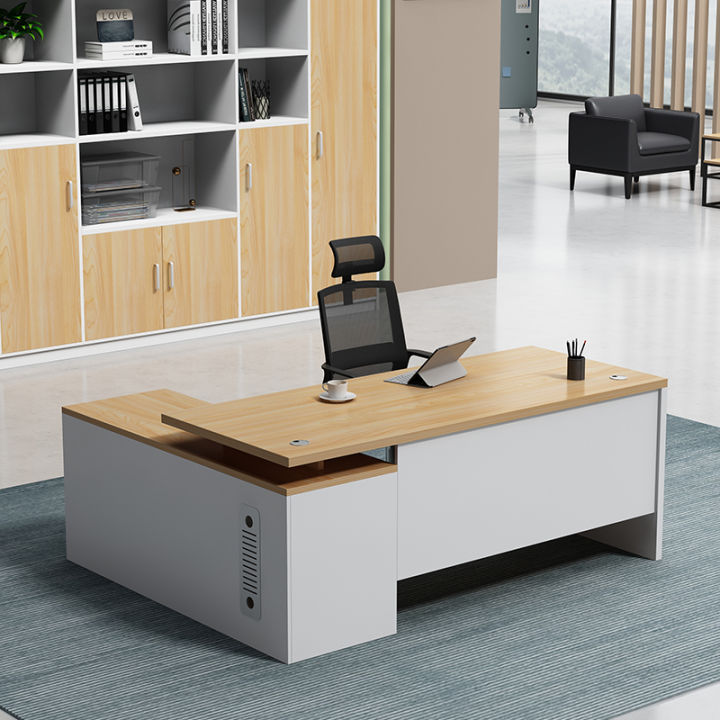 Boss Desk Minimalist Modern Desk Office Desk for Boss Single Manager ...