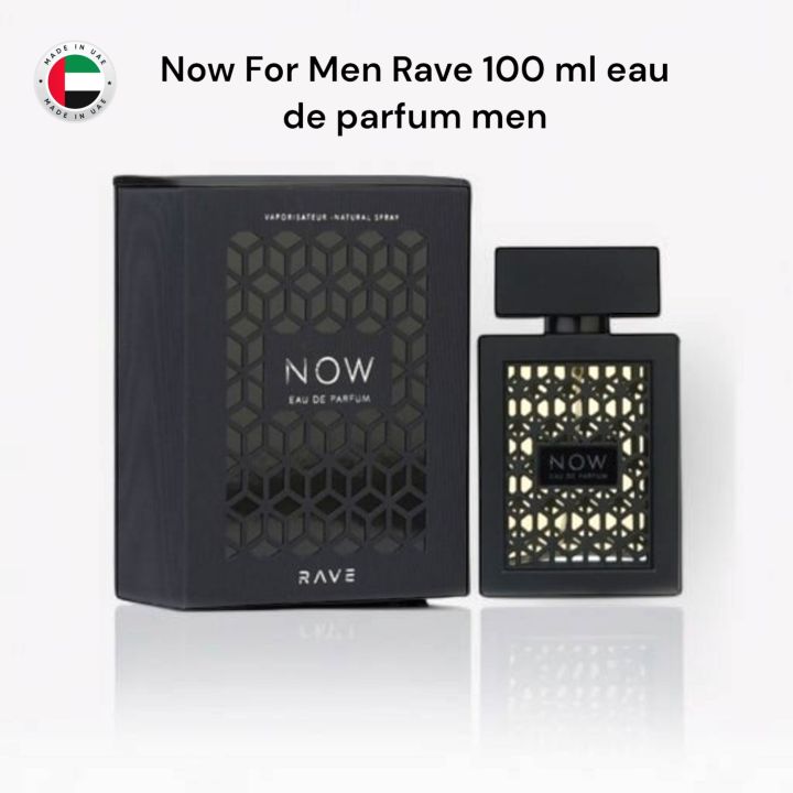Now Rave For Men by Lattafa 100 ml, eau de parfum | Lazada PH