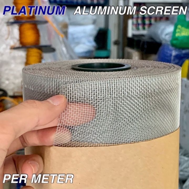 Per Mtr | Aluminum Screen Fine Wire Mesh | Mosquito Screen | 1/16” x ...