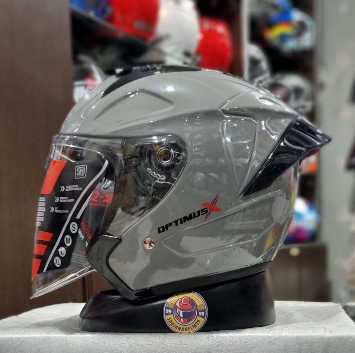 helm R six optimus terbaru hem R-six | Lazada Indonesia