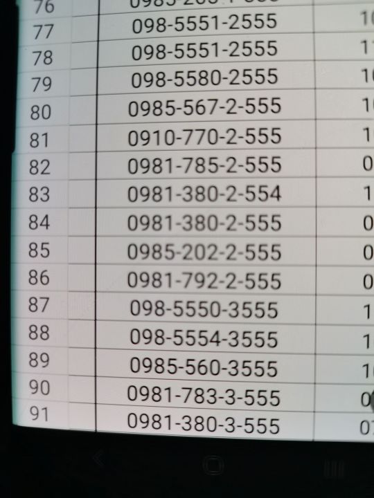 SMART AND TNT 5555 VANITY SIM | Lazada PH