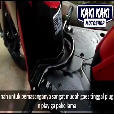 PAKET LENGKAP Step Bastep Footstep Pijakan Kaki Depan Matic Honda GENIO Cbs ISS 2018 - 2023 ...