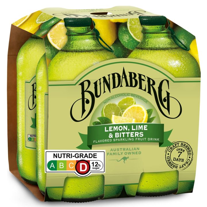 Bundaberg Lemon, Lime & Bitters 4 x 375ml | Lazada PH
