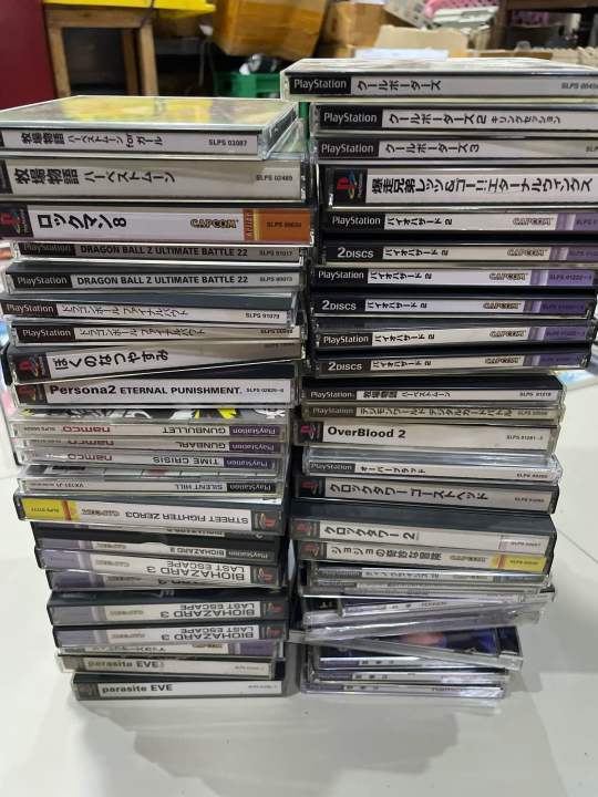 แผ่นเกมส์ PS1 แท้ Original JP โซนญี่ปุ่น อัพเดทเรื่อยๆ JAPAN LOCAL ...