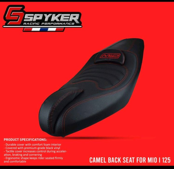 SPYKER CAMELBACK SEAT ASSEMBLY FOR YAMAHA MIO I 125 | Lazada PH
