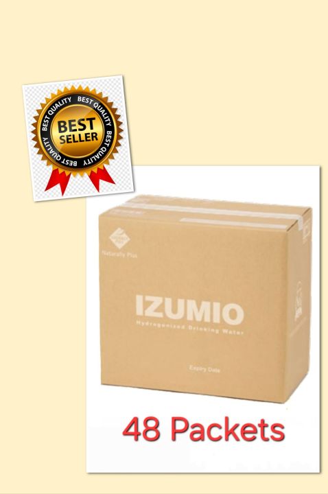 Izumio Hydrogen Water 48 Packs (3.3 ppm) (Expiry Oct 2025 ) - Made in ...