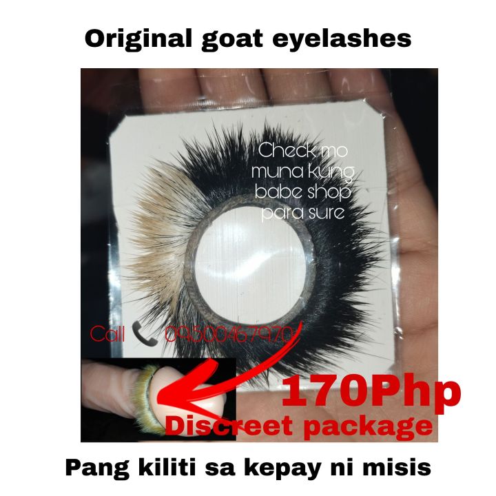 Pilik mata ng kambing/Goat eyelashes for men | Lazada PH