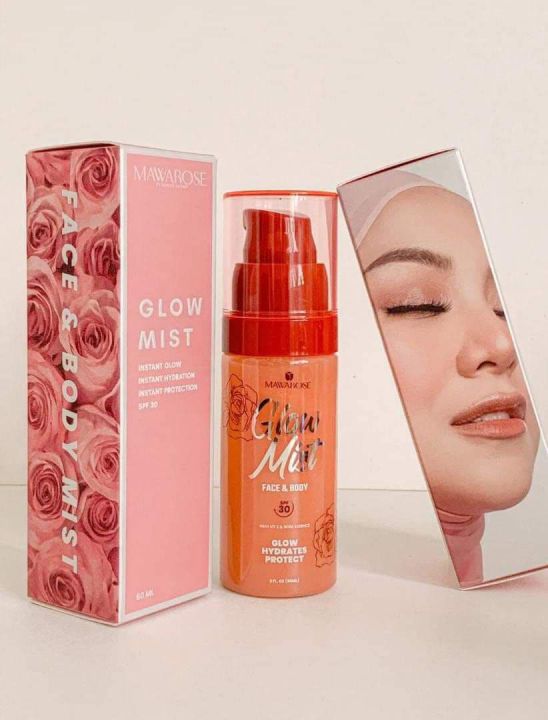 Mawarose Glow Mist Face and Body Mist | Lazada