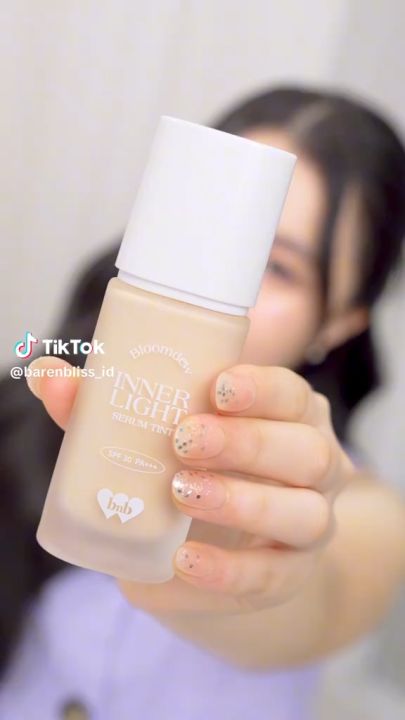 BNB BARENBLISS BLOOMDEW INNER LIGHT SERUM TINT Skin Tint Serum Glowy & Dewy Finish 24H Long ...