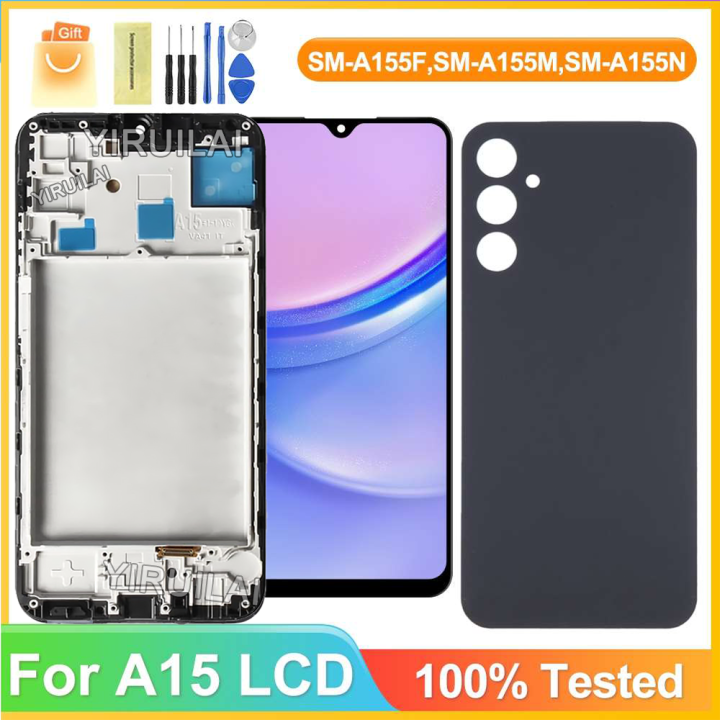 NEW TFT for Samsung Galaxy A15 A155F Lcd Touch Screen with Frame for ...