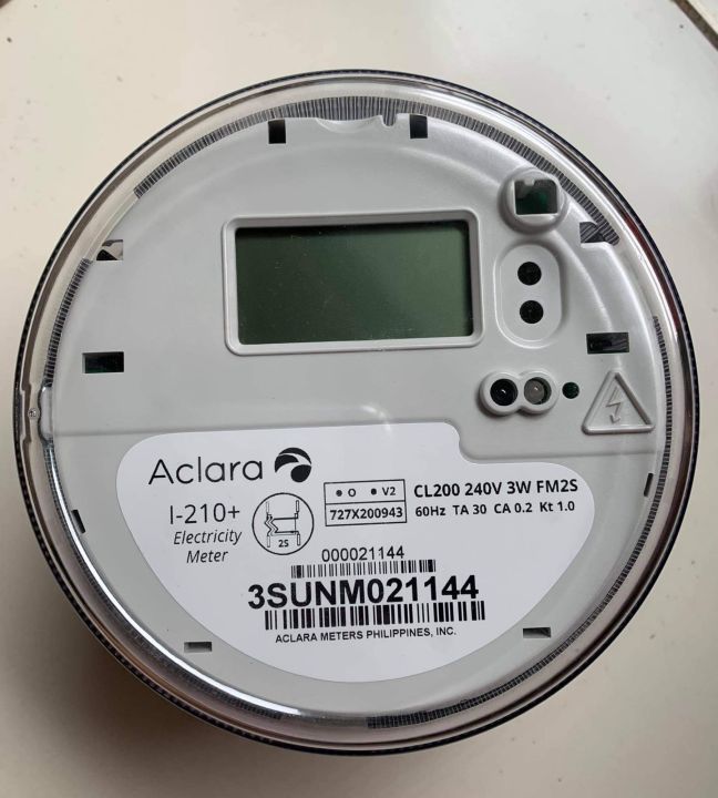 Aclara I210+ Class 200, 3wire, 240Volts single phase | Lazada PH