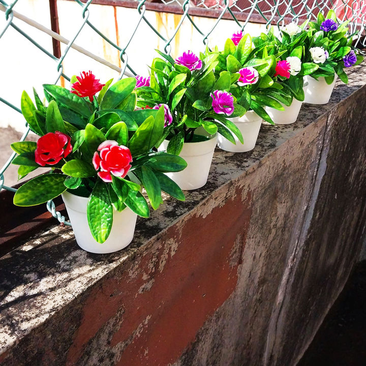 Sampai7an PBP59 / Pot Bunga Plastik Cantik Dekorasi Rumah Artificial ...