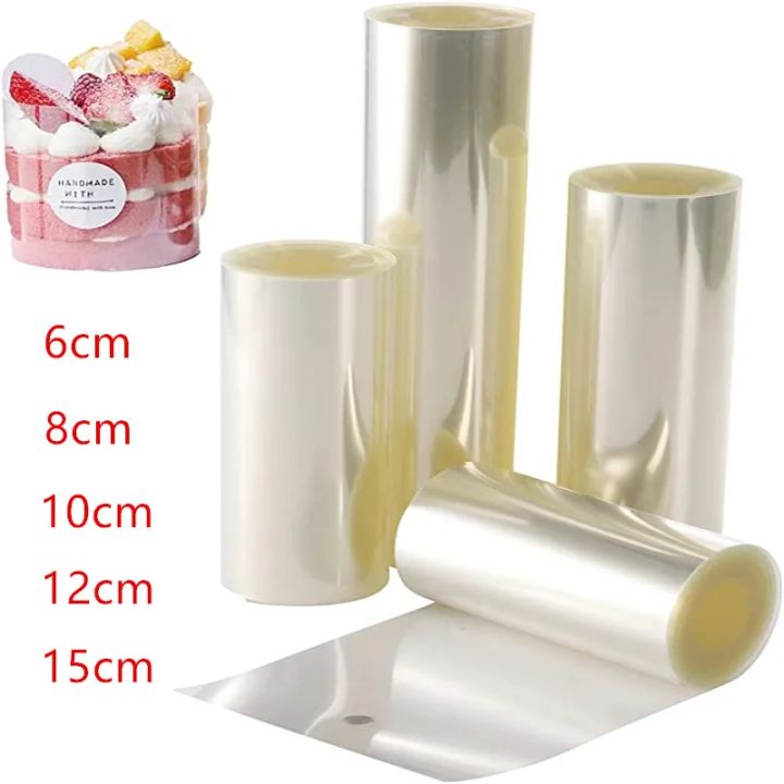Bakeware Acetate Film For Cake Decor Transparent Cake Surround Film ...