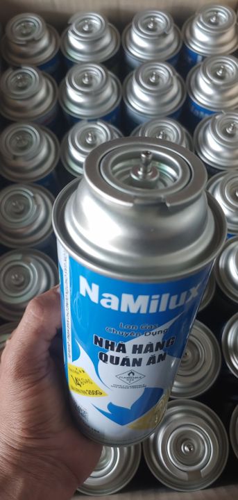 Vỏ lon gas mini NAMILUX hàn quốc ( không có gas , KHÔNG CÓ NẮP )đã qua ...