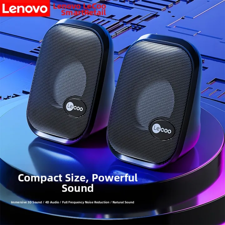 Retevis | Lenovo Desktop Computer Speaker Small Wired Lossless High ...