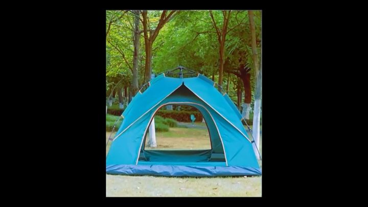 Foldable Automatic Camping Tent Mosquito proof Waterproof Sunproof Pop ...