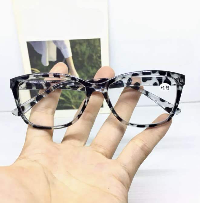 DYTRA / Kacamata Baca Semi Cat Eye Kotak Lensa +1.00 sd +3.00 Frame ...