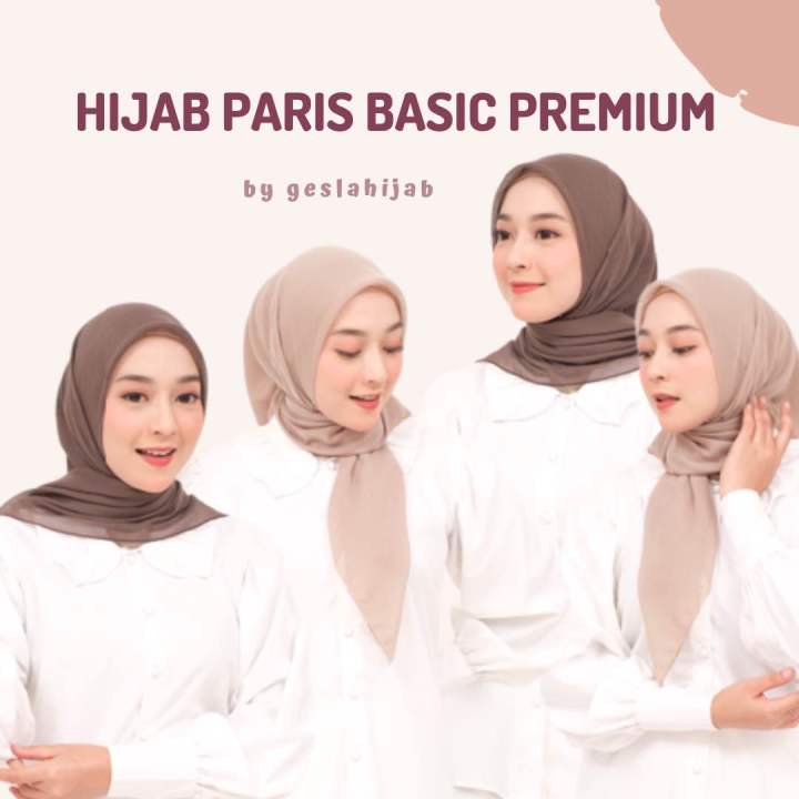 hijab paris jadul premium segiempat jilbab paris jadul premium hijab ...