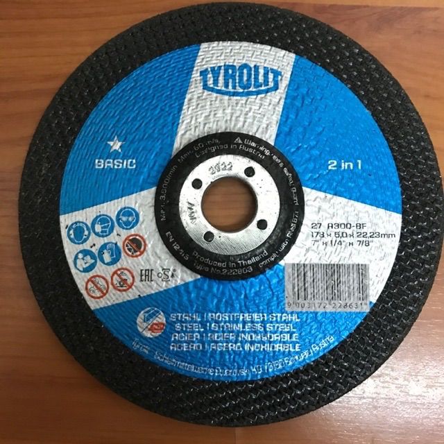 Tyrolit Original Grinding disc 7” (BASIC) (sold per piece) | Lazada PH
