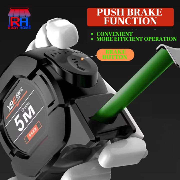 10M inches scale Steel Measuring Tape Fluorescerous scale Industrial ...