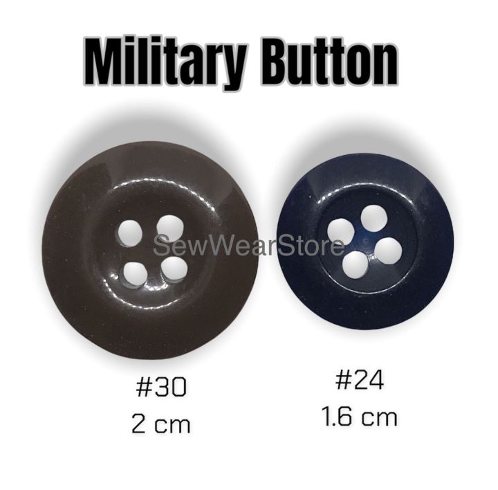 Military Button (6pcs/pack) | Lazada PH