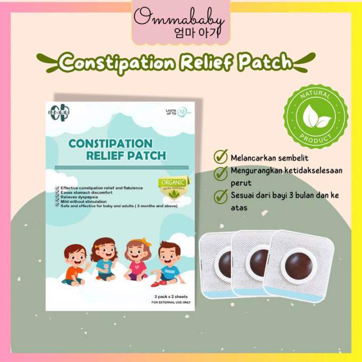 Constipation Relief Patch Pelega Sembelit Baby hingga Dewasa | Lazada