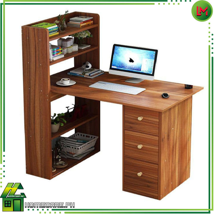 HOMECARE PH. HC-11 Study Desk with Drawers Multipurpose Table Office ...