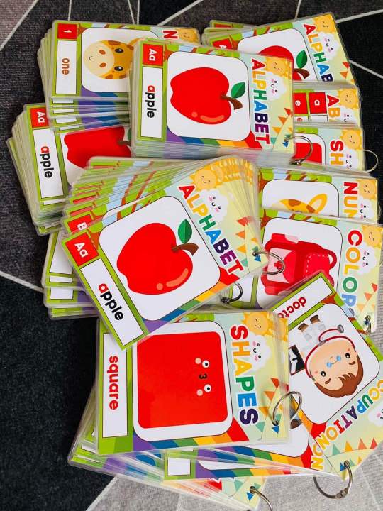 LAMINATED EDUCATIONAL FLASH CARDS | Lazada PH