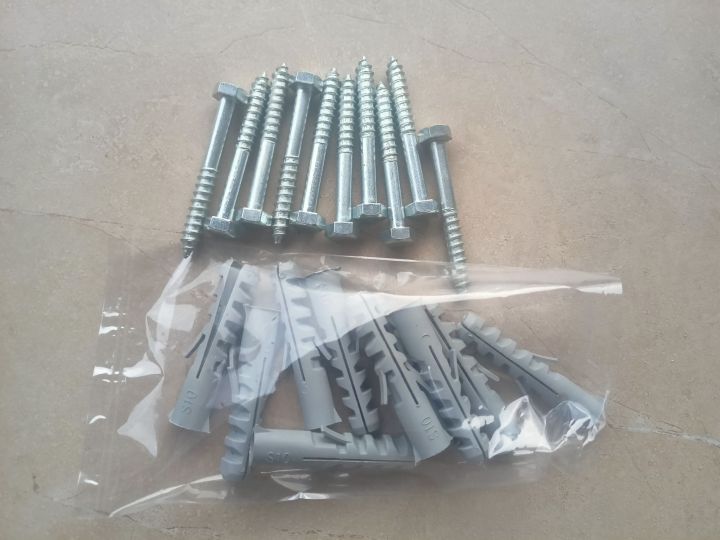 fisher s10 + skrup 1/4 x 2inch (5 cm) per 10 pcs | Lazada Indonesia