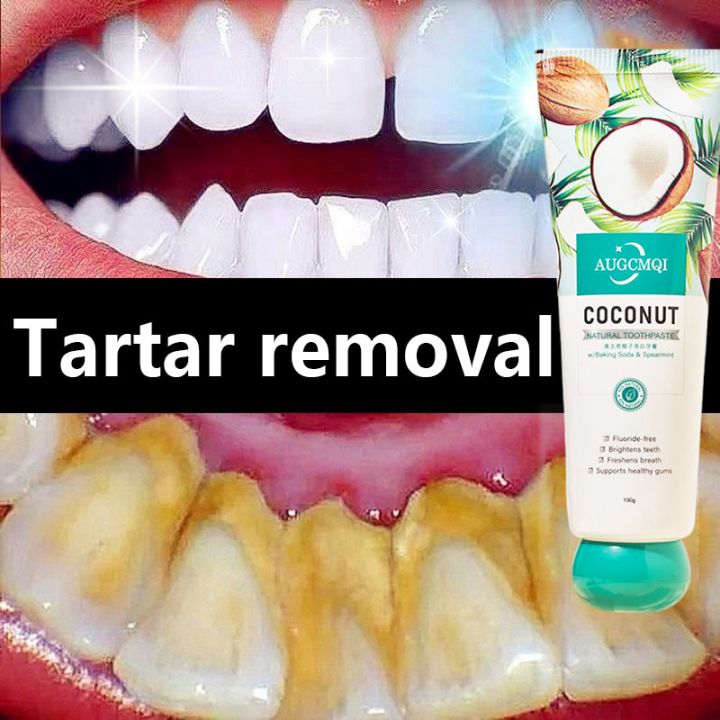 【3 days whitening】Whitening Toothpaste Activated Coconut Charcoal ...