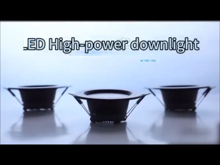 DL LED Black Edge Down Lamp Black Framed Downlight Spot 5W/6W Recessed ...