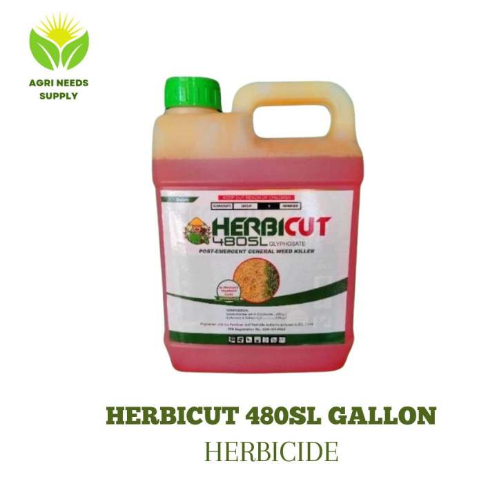 Herbicut 480 SL Glyphosate Gallon | Lazada PH