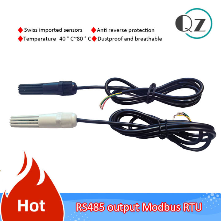 RS485 temperature and humidity sensor probe SHT30 SHT35 Modbus RTU ...