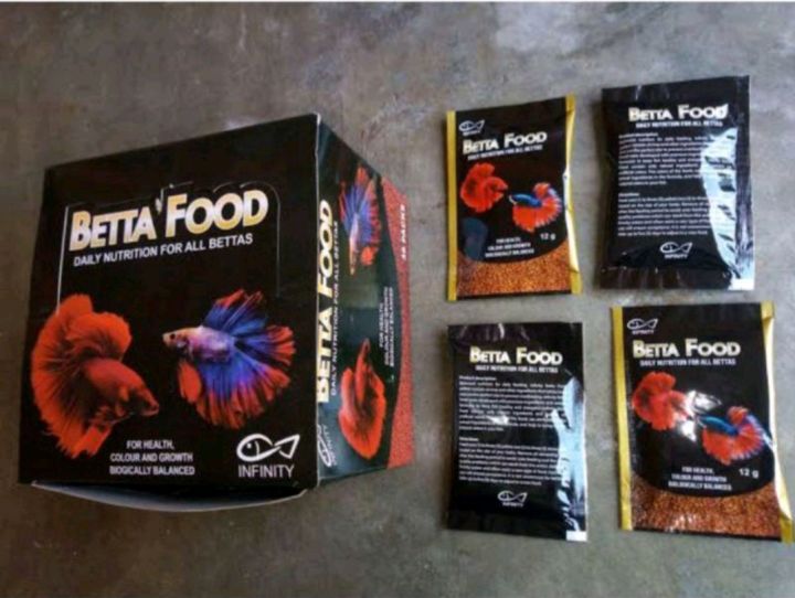 Betta Food 1 box 36pcs | Lazada PH