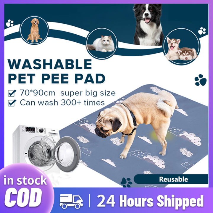 Pet Washable Pet Pad 70cm*90cm Reusable Waterproof Absorbent Pet Pad ...