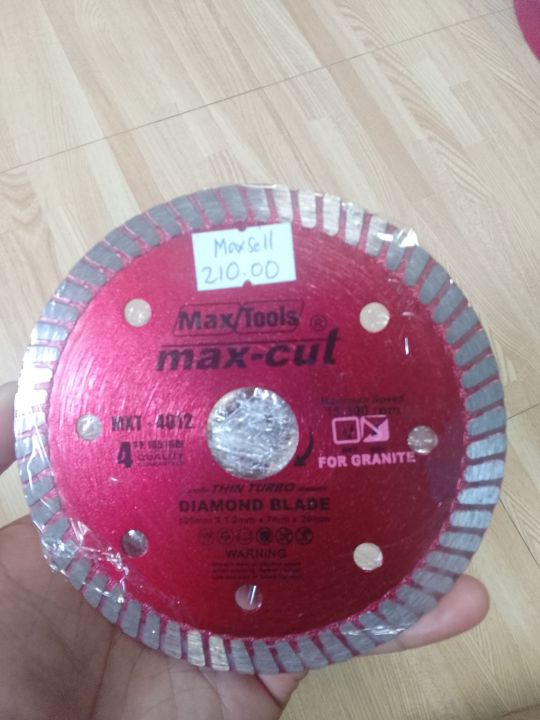maxsell maxtools diamond blade thin turbo | Lazada PH