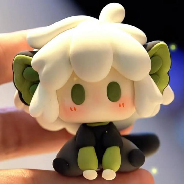 น่ารัก การ์ตูน ของเล่นรุ่น Q ขนาด 5 ซม ตุ๊กตาไก่ตัวน้อย สีดำ ซีรีส์ War ...