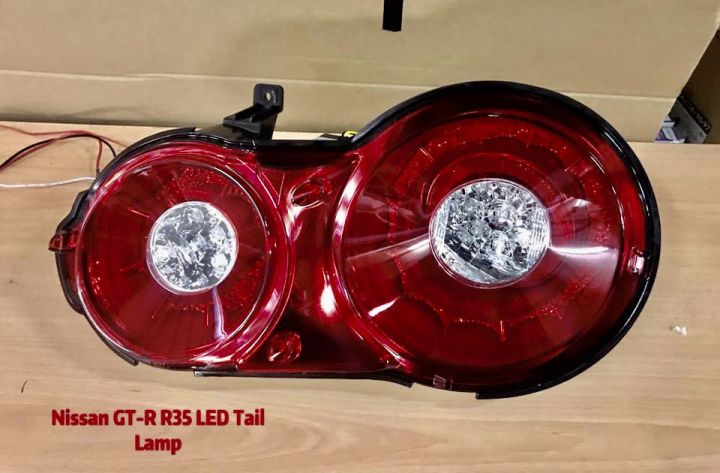 Nissan gtr 35 gtr35 r35 skyline rear facelift led tail lamp light drl ...