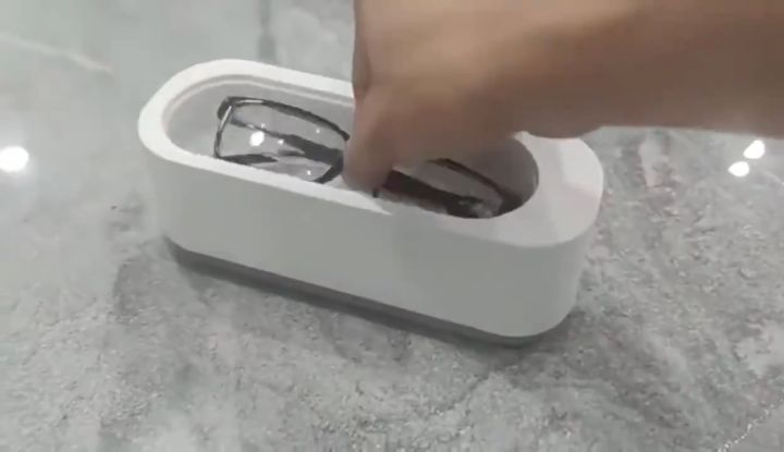 Ling Shang เครื่องล้างแว่นตา การทำความสะอาดด้วยความถี่สูง Ultrasonic ...