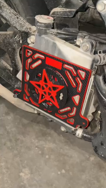 【COD】RADIATOR COVER CNC 3D Rotating[ADV160/PCX160/VARIO/NMAX/AEROX ...