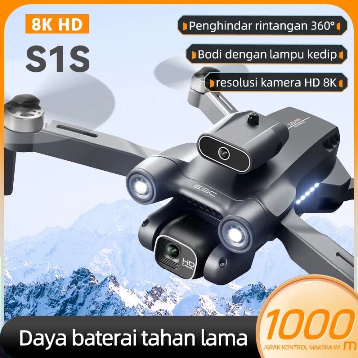 S1S Drone kamera jarak jauh fotografi udara profesional murah dual ...