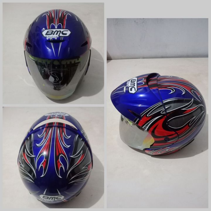 Helm BMC 550 motif helm Bmc motif helm motif | Lazada Indonesia