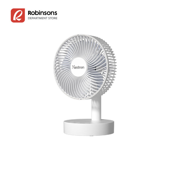 Astron Desk Fan Persona 65s rechargeable with swing mini fan | Lazada PH