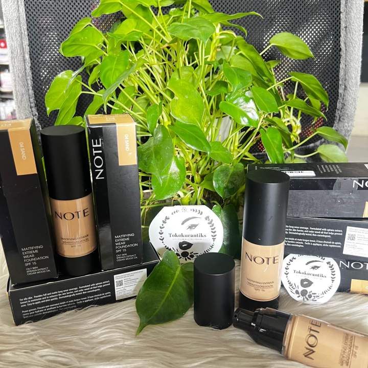NOTE COSMETICS Mattifying Extreme Wear Foundation | Lazada Indonesia