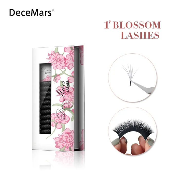 2 cases/lot False Individual Fan Volume Lashes Blossom Eyelash ...
