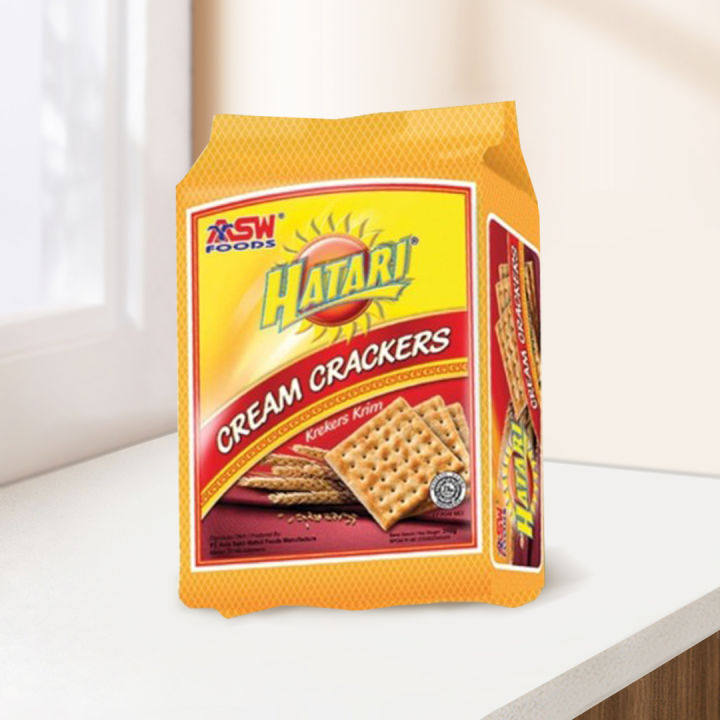 HATARI Cream Crackers 245gr | Makanan ringan | jajanan anak | BPOM ...